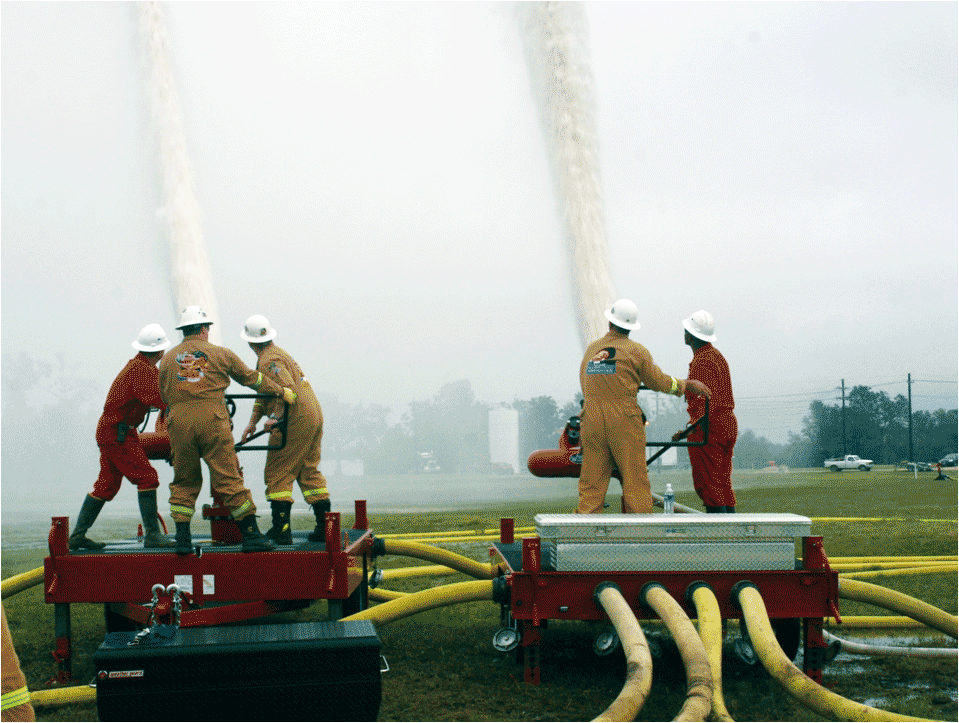 Ambassador Monitor-Bavaria fire fighting