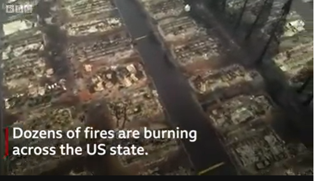 Death toll rises in US as wildfires continue in West Coast states – Bavaria