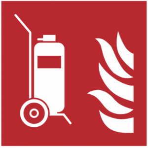 Mobile fire extinguisher sign – Bavaria