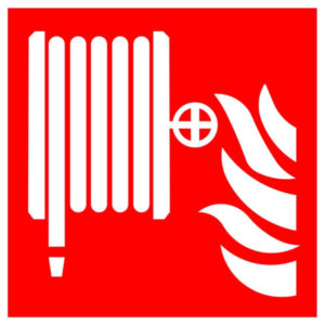 Fire hose sign – Bavaria